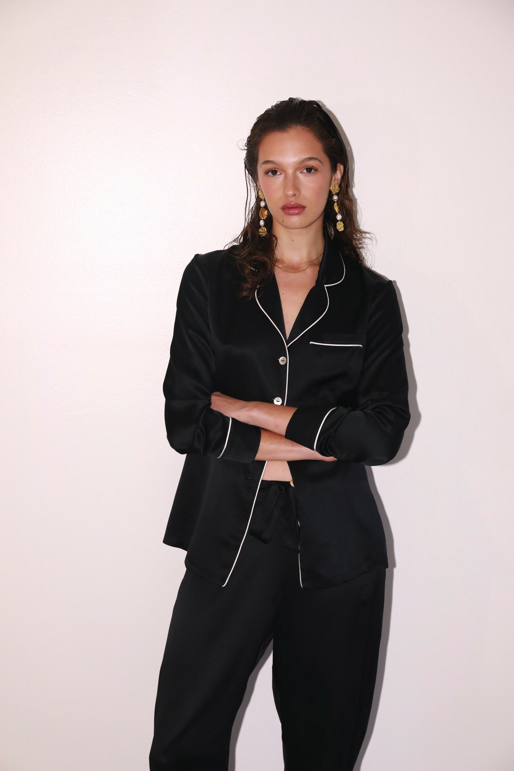 Women's Silk Sleepwear | Ginia - GINIA